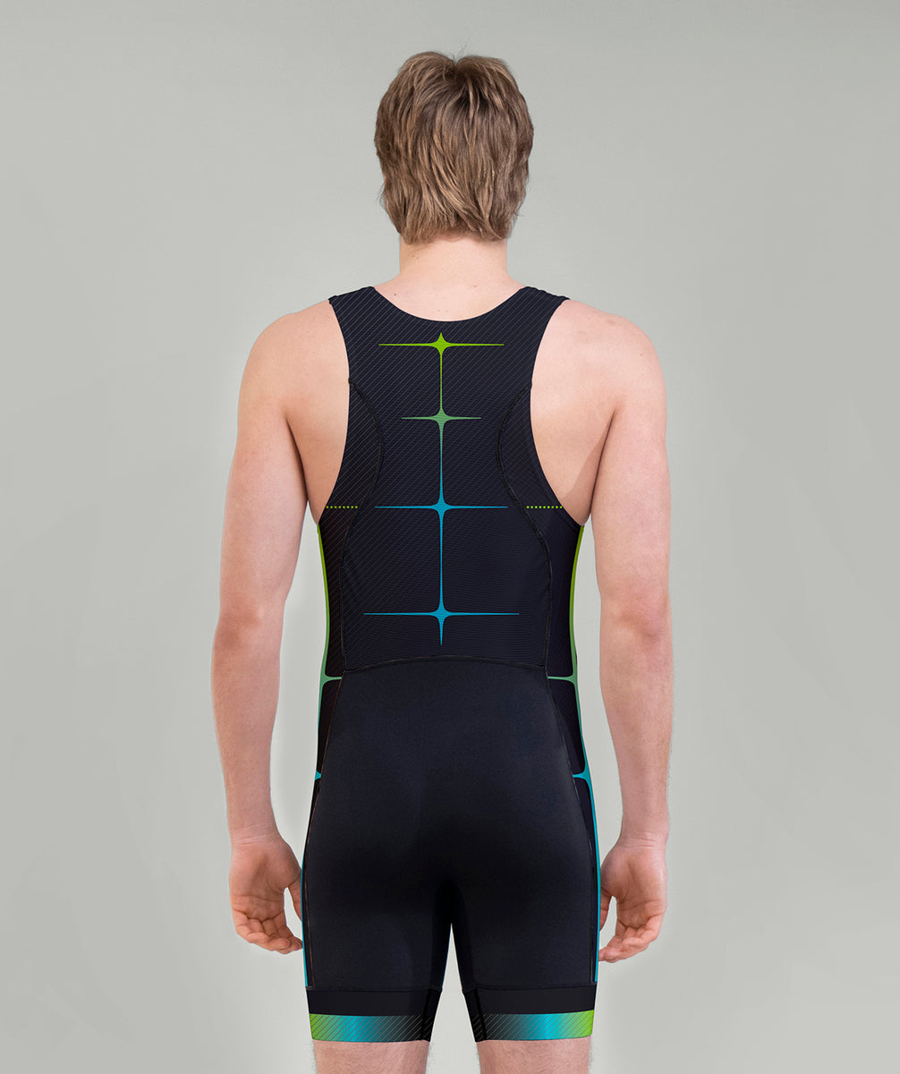 Men's Motion Pro Unisuit - Black/Multi – 776BC