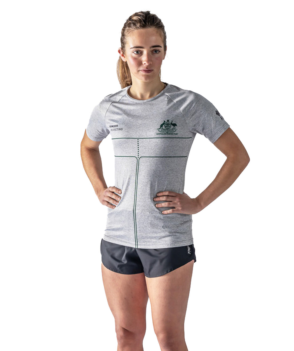 Women's Rowing Australia Supporter T-Shirt - Grey – 776BC