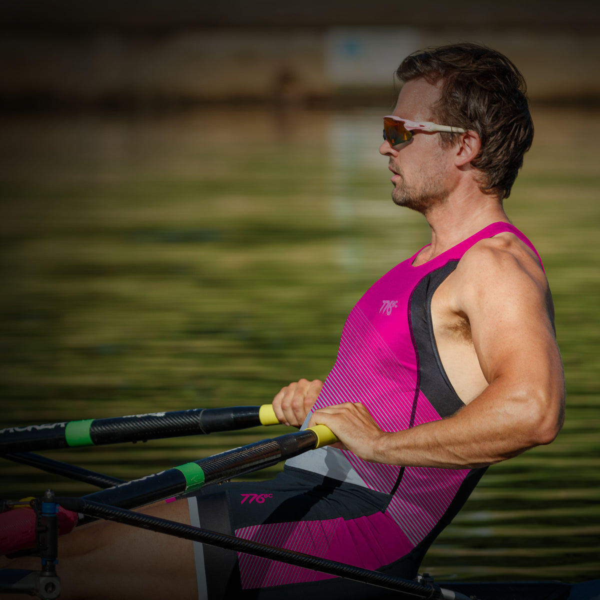 Men's Velocity Pro Unisuit - Black/Pink – 776BC