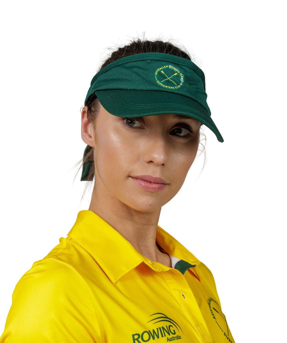 Unisex Rowing Australia Supporter Visor - Green – 776BC